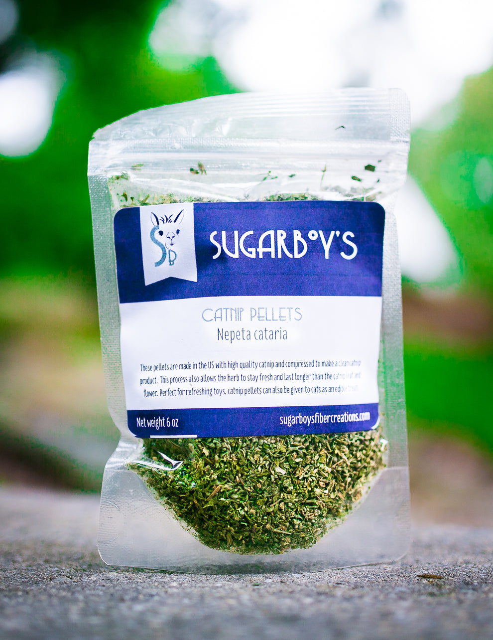Sugarboy's Organic Catnip Elixir and Catnip Pellets